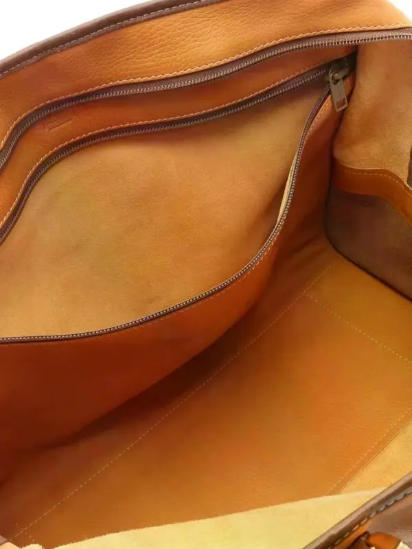 Loewe Amazona 40 Calf Leather Handbag - Neutrals