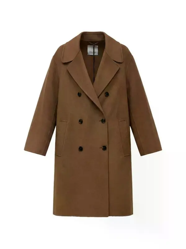 Max Mara Magnolia Double-breasted Coat - Brown