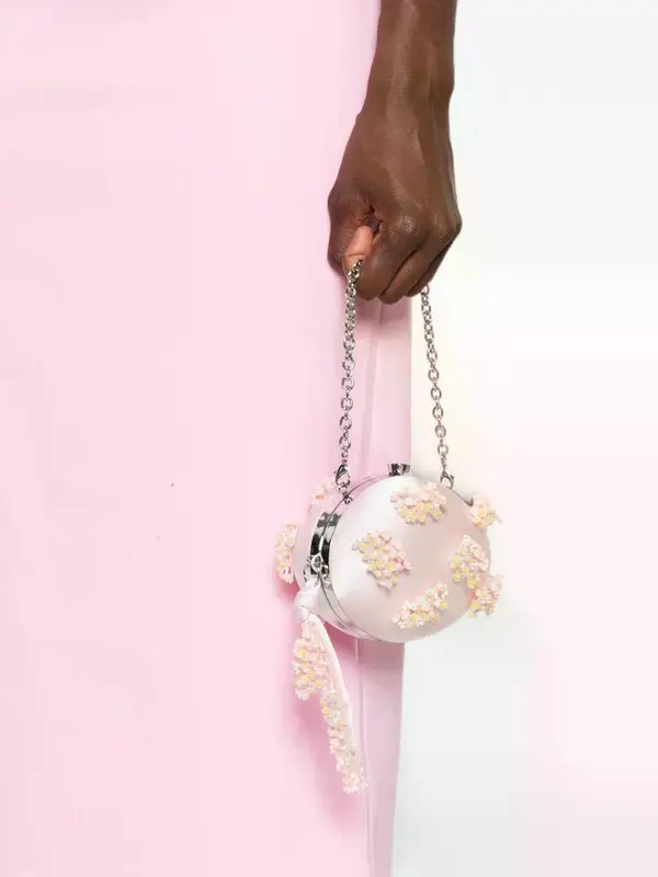 SELF-PORTRAIT Embellished Clutch Bag
