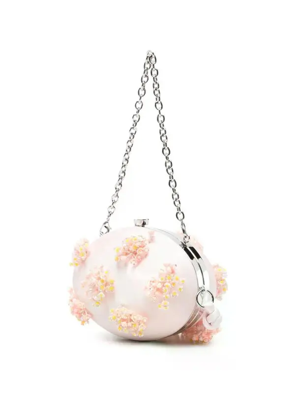 SELF-PORTRAIT Embellished Clutch Bag