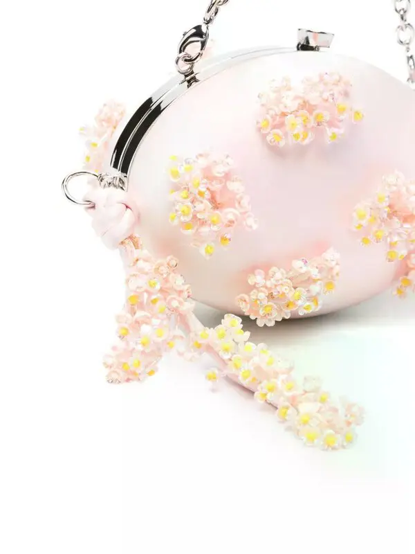 SELF-PORTRAIT Embellished Clutch Bag
