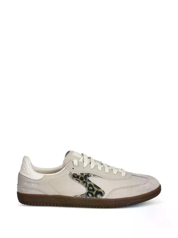 Sketchers Hotshot Leopard-print Crystal-embellished Sneakers