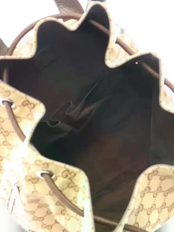 Gucci Gg Canvas Backpack