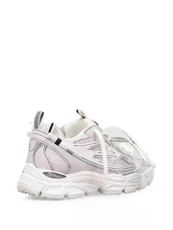 Off-White Be Right Back" Denim Sneakers