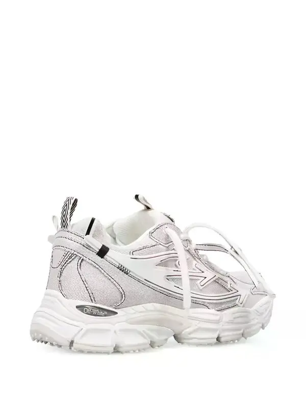 Off-White Be Right Back" Denim Sneakers
