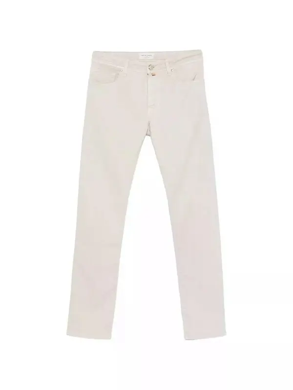 Jacob Cohen Bard Logo-patch Slim-fit Trousers