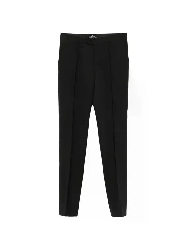 HODAKOVA Horsehair Tailored Trousers - Black