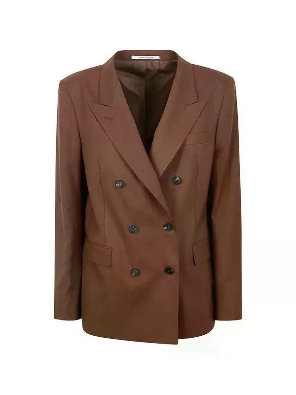 Tagliatore Double-breasted Peak-lapels Jacket