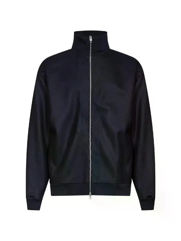 JIL SANDER Zip-up Wool Jacket