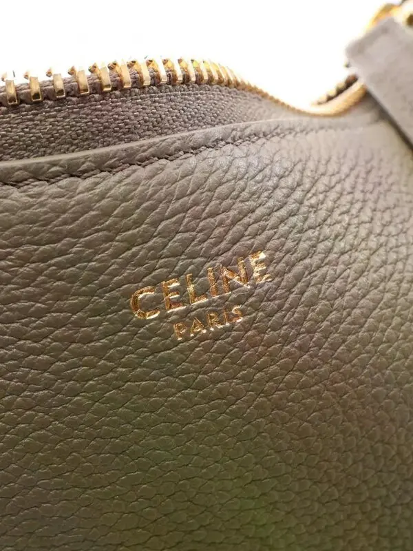 Celine Lulu Triomphe Two-way Handbag - Grey