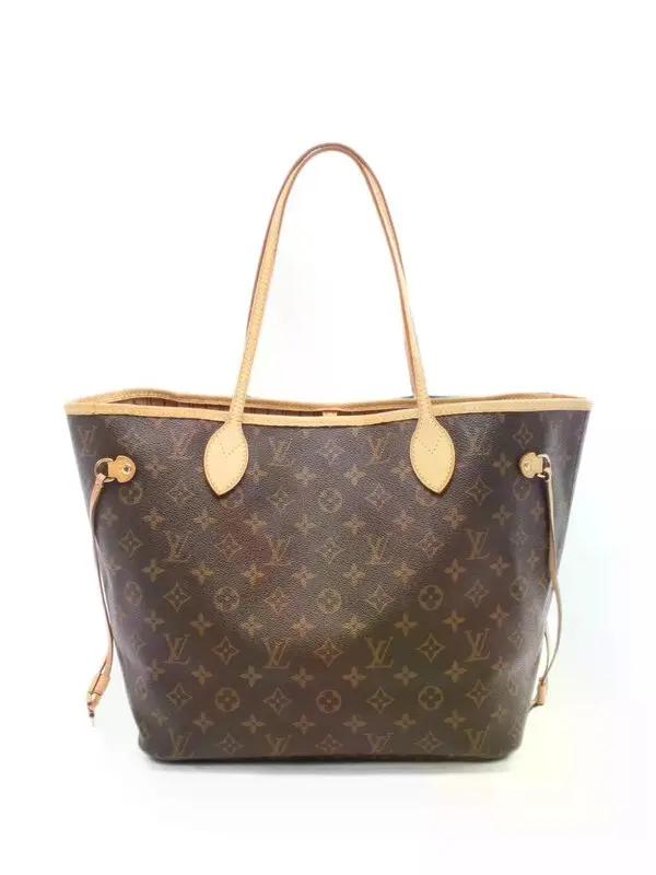 LOUIS VUITTON Monogram Canvas Neverfull Mm Tote Bag