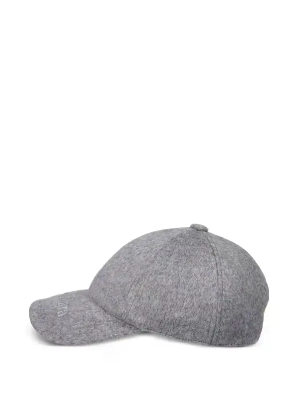 Max Mara Logo Baseball Cap - Grey