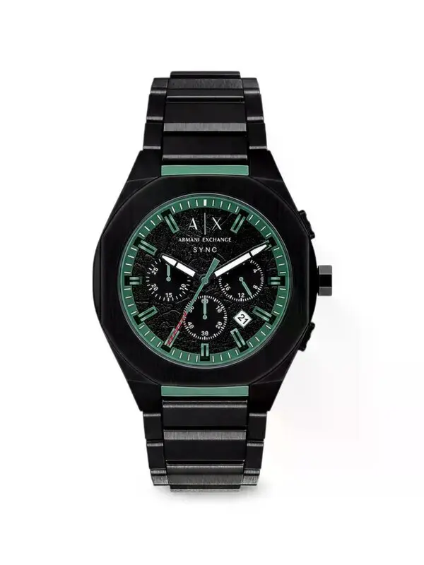 Armani Exchange Chronograph Watch - Green