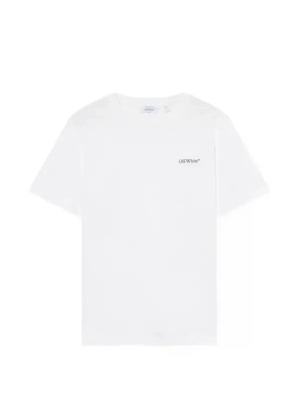 Off-White Bookish Short Sleeve T-shirt - Grey