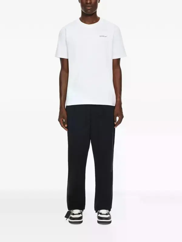 Off-White Bookish Short Sleeve T-shirt - Grey