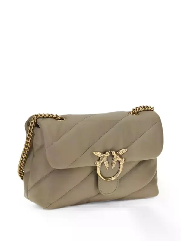 Pinko Medium Love Bag Quilted Leather Shoulder Bag