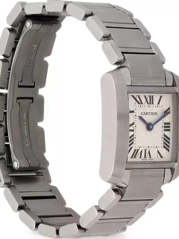 Cartier Tank Française Stainless Steel Watch