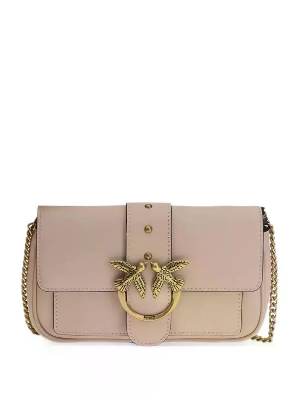 Pinko Mini Love One Pocket Cross Body Bag - Pink