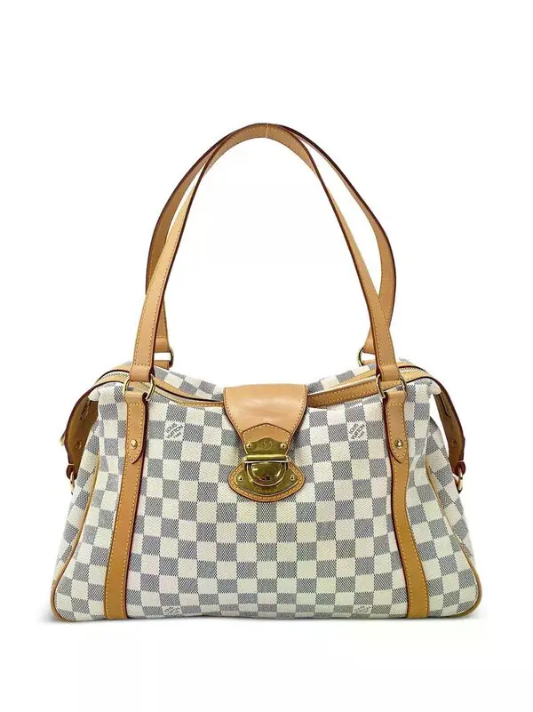 LOUIS VUITTON Damier Azur Stresa Pm Shoulder Bag - Neutrals