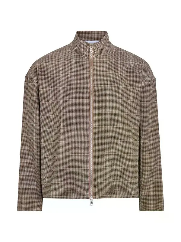 MKI MIYUKI ZOKU Check-pattern Track Jacket