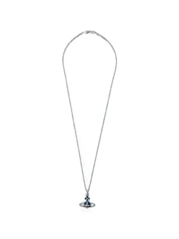 VIVIENNE WESTWOOD Orb-pendant Chain Necklace - Silver