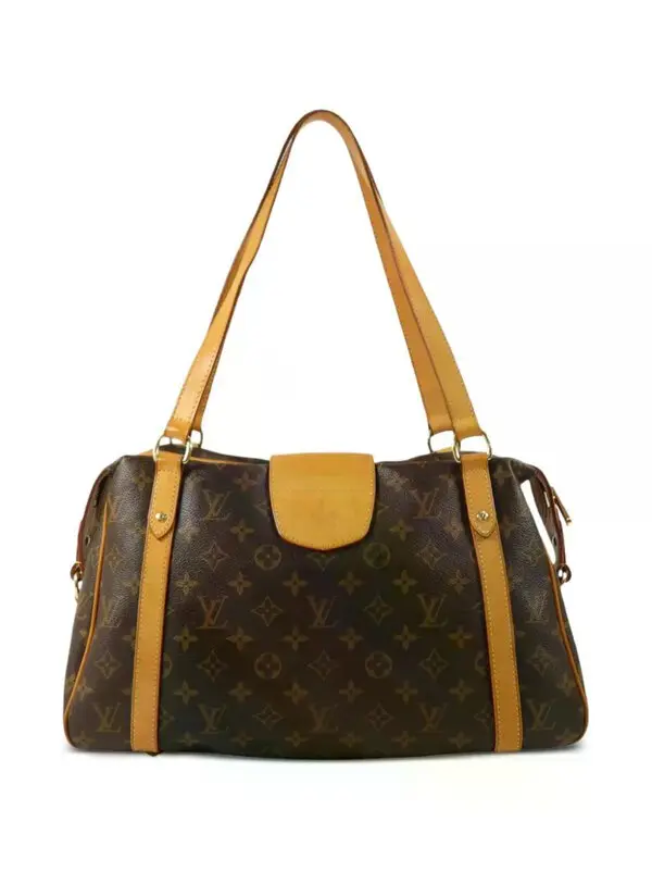 LOUIS VUITTON Stresa Pm Tote Bag - Brown