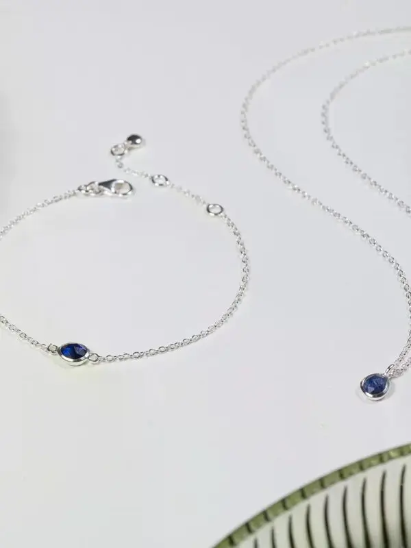 AUREE JEWELLERY Mini Manhattan Sapphire Bracelet