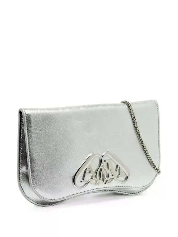 Alexander McQueen Mini The Seal Chain Clutch Bag
