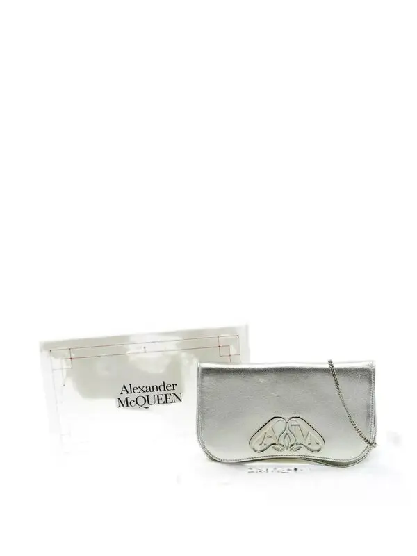 Alexander McQueen Mini The Seal Chain Clutch Bag
