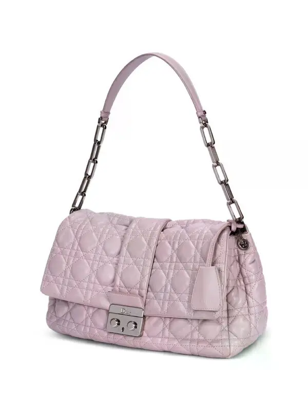 Dior Cannage New Lock Shoulder Bag