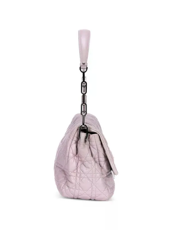 Dior Cannage New Lock Shoulder Bag