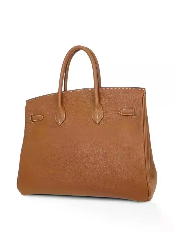 Hermès 2001 35 Birkin Tote Bag - Brown