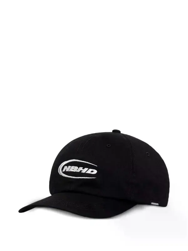NEIGHBORHOOD Logo Embroidered Baseball Cap - Black