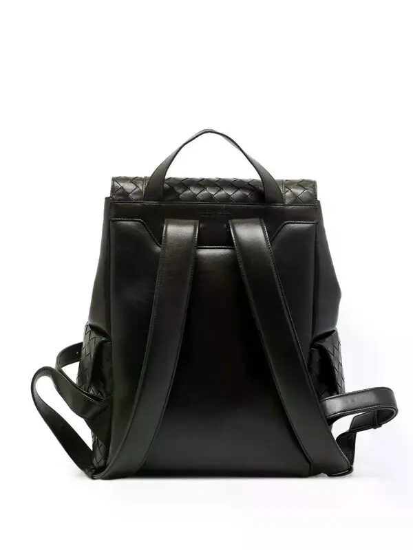 Bottega Veneta Intrecciato Leather Backpack