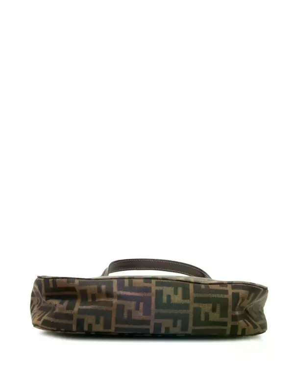 Fendi 2000-2010 Zucca Canvas Shoulder Bag