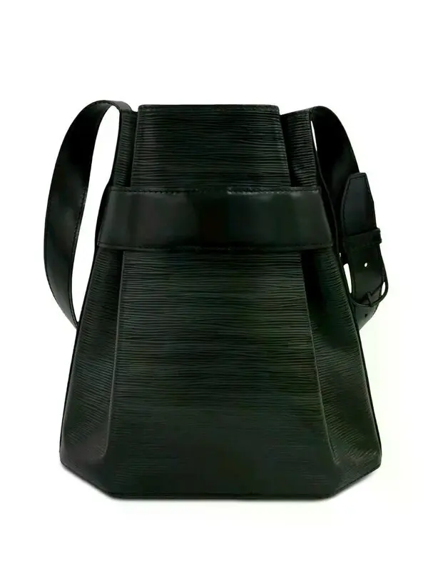 LOUIS VUITTON 1993 Epi Sac D'épaule Pm Bucket Bag - Black