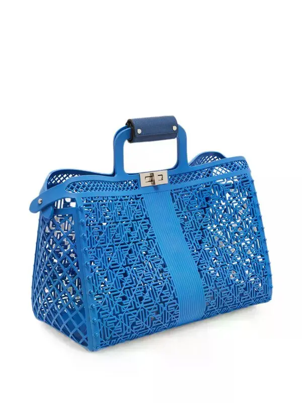 Fendi Open-work Tote Bag