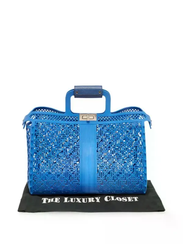 Fendi Open-work Tote Bag