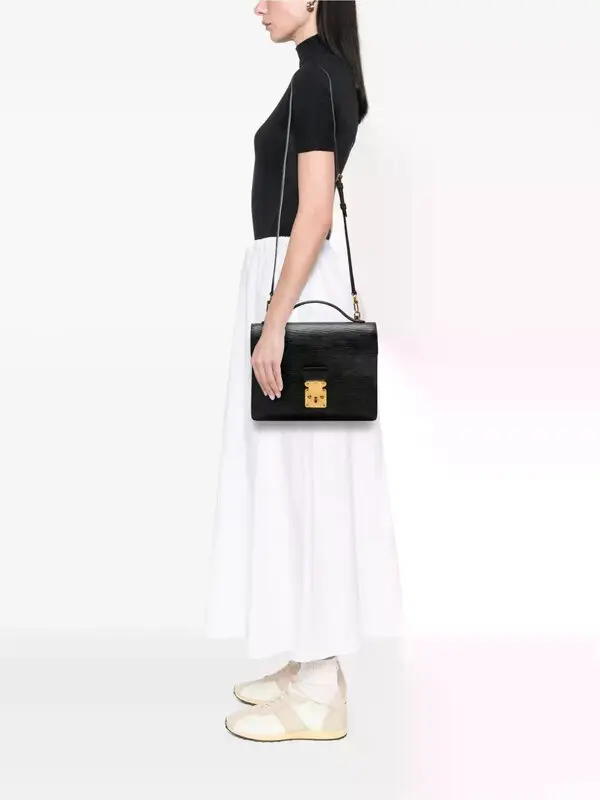 LOUIS VUITTON 1990 Epi Monceau Satchel