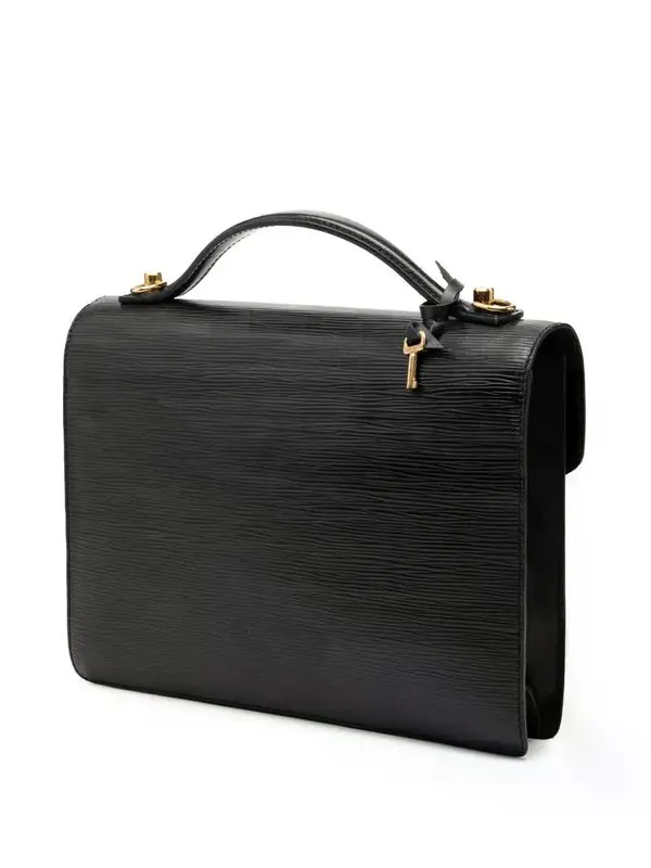LOUIS VUITTON 1990 Epi Monceau Satchel