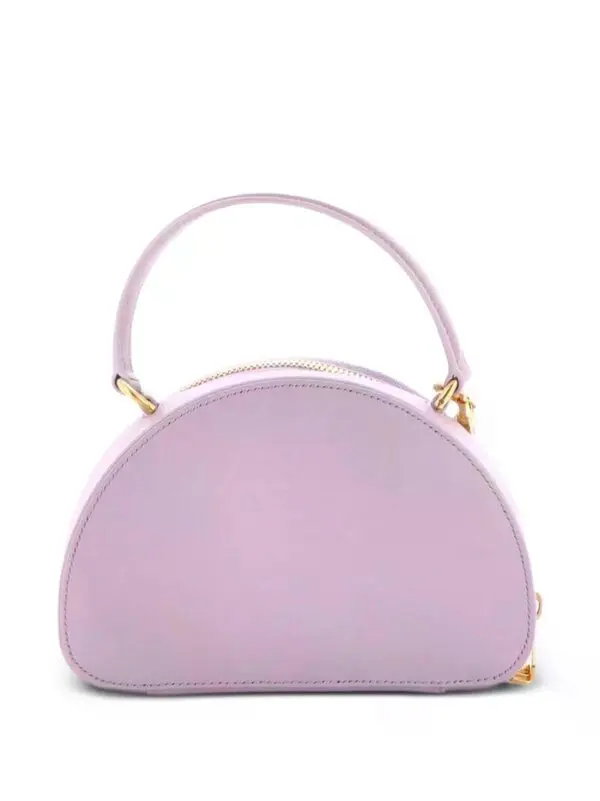 Celine Half Moon Case Leather Small Crossbody Bag - Purple