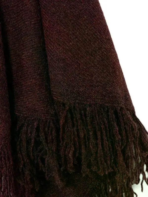 PEDRO DEL HIERRO Fringed-edge Scarf