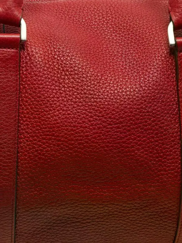 Mulberry Grained Leather Tote Bag