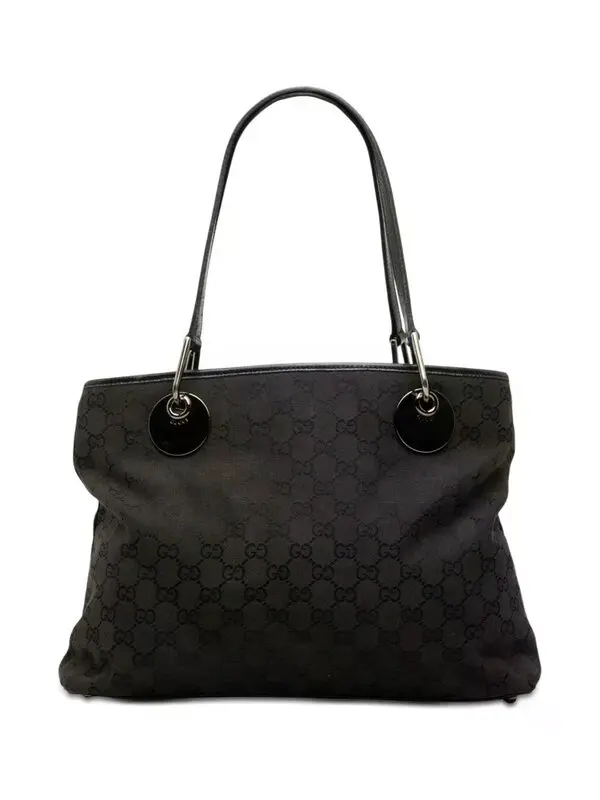Gucci 2000-2015 Medium Gg Canvas Eclipse Tote Bag