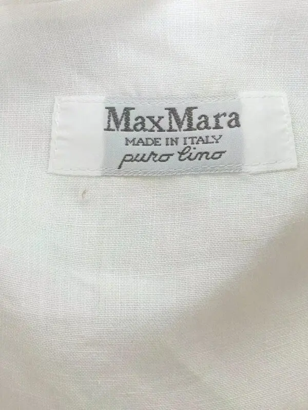 Max Mara Double-breasted Linen Blazer