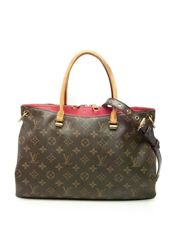 LOUIS VUITTON 2015 Monogram Pallas Mm Satchel
