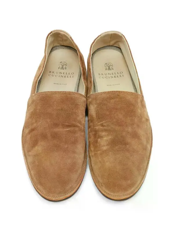 Brunello Cucinelli Suede Loafers