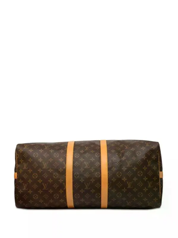 LOUIS VUITTON 2000 Monogram Keepall Bandouliere 55 Travel Bag