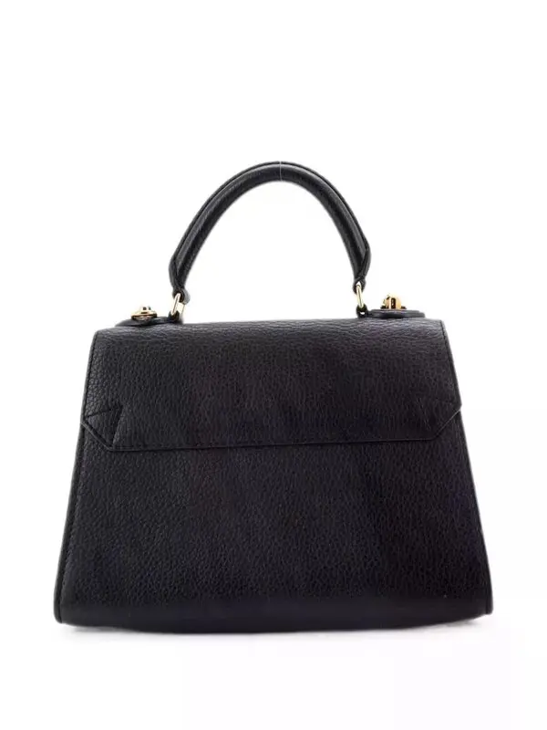 LOUIS VUITTON Twist One Handle Bag Taurillon Leather Pm Satchel