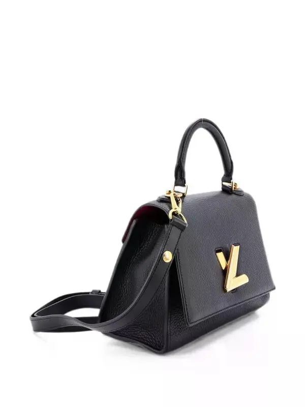 LOUIS VUITTON Twist One Handle Bag Taurillon Leather Pm Satchel